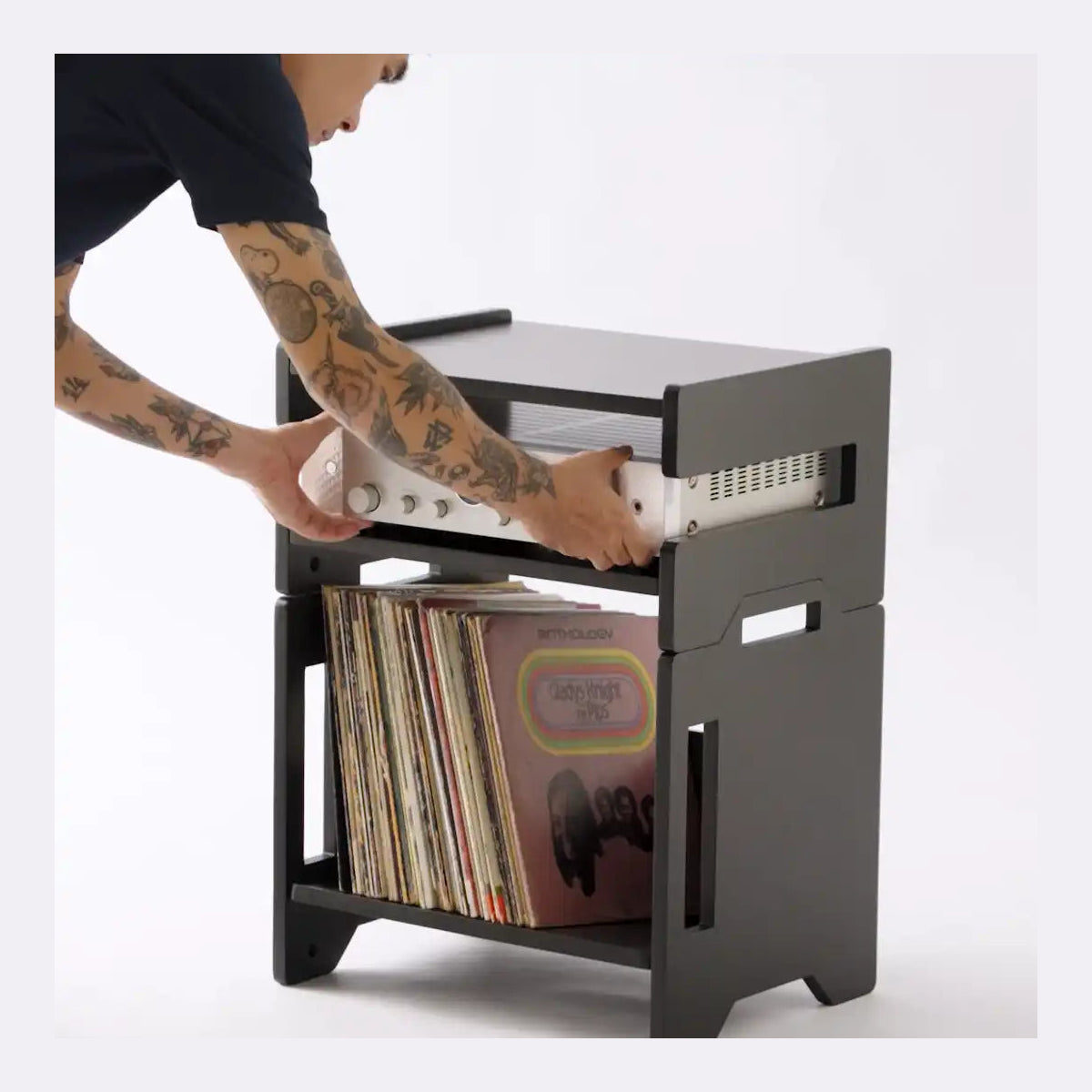 Bentolabs Aurala 140 Black Vinyl Record + Hi-Fi Console – Groove Audio