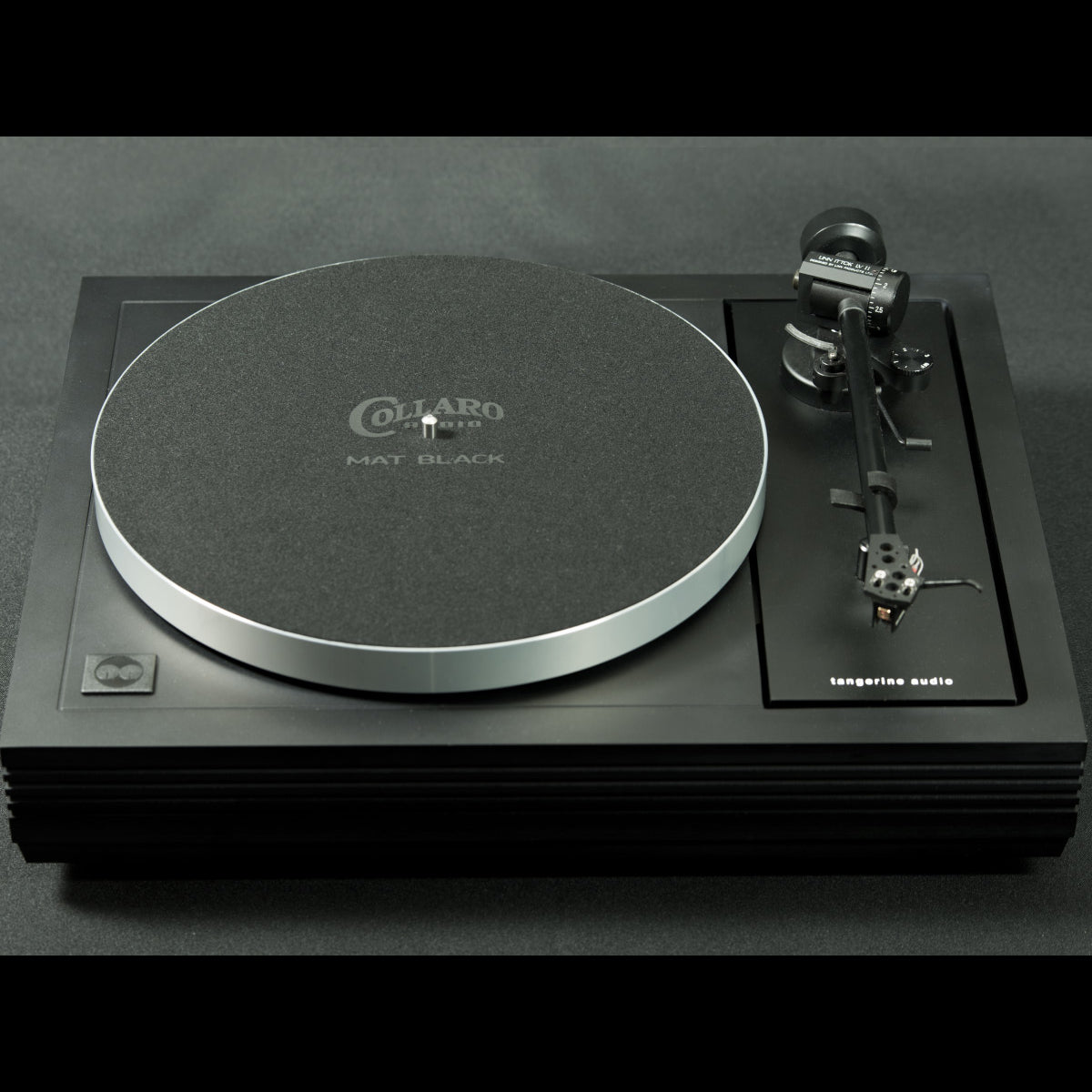 Collaro Mat Black Precision Cloth Turntable Mat (Hand Made in England ...